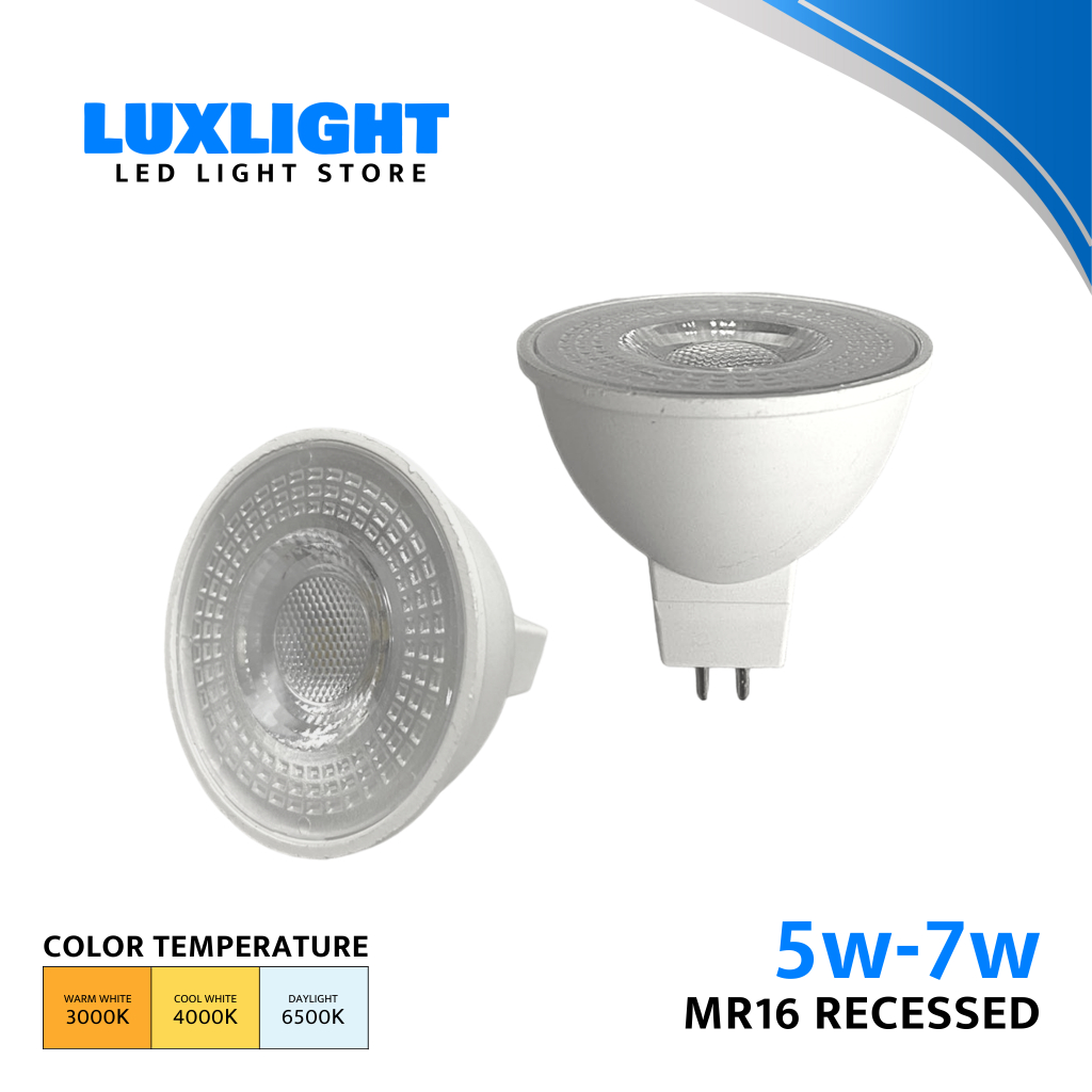PER BOX 100 PCS MR16 Spot Light Bulb 5W-7W PER BOX (Warm White, Cool ...