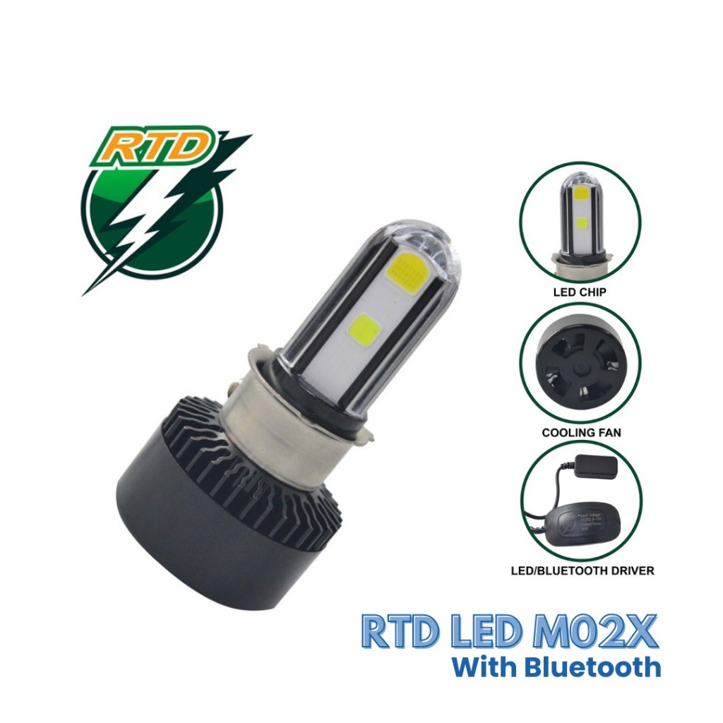 ORIGINAL RTD RAYTON LED HEADLIGHT M02X WITH RGB BLUETOOTH | Shopee ...