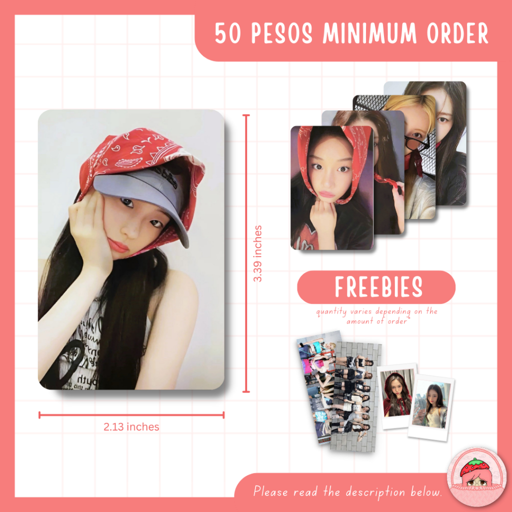 [2 PCS SET] BM DRIP ALBUM BANDANA VER PC PHOTOCARD UNOFFICIAL FANMADE ...