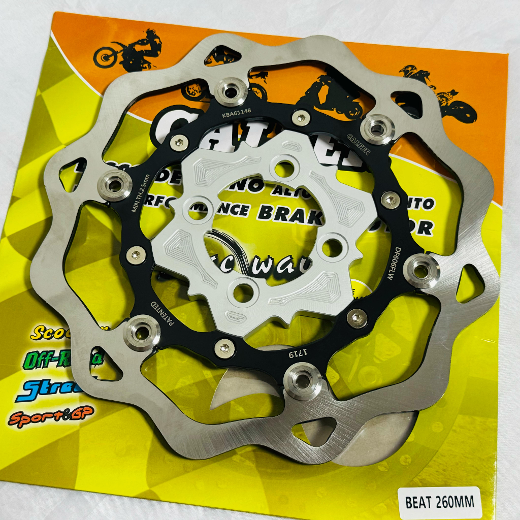 CNC FLOAT DISC BRAKE 260MM 4 HOLES UNIVERSAL | Shopee Philippines