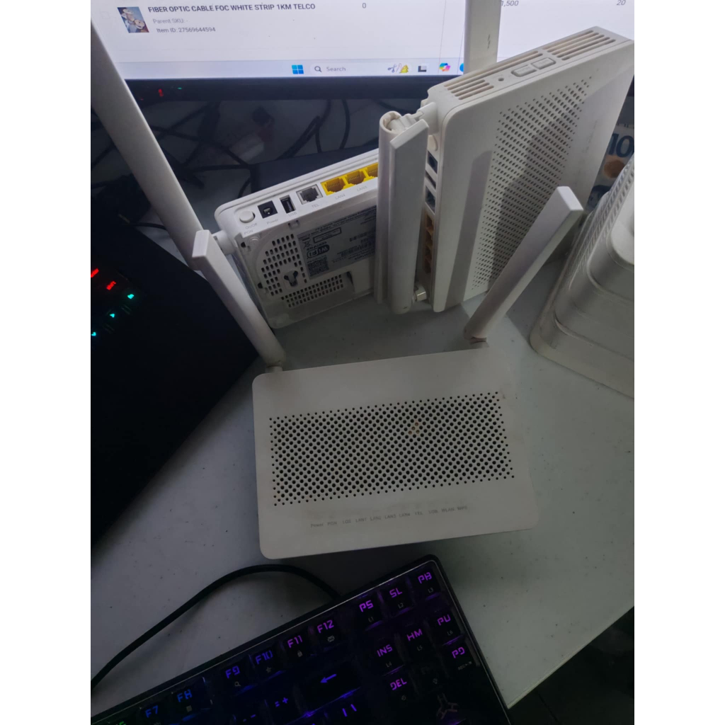 5v5 EG8145V5 EPON READY (FLASH) with adaptor blueport or greenport ...