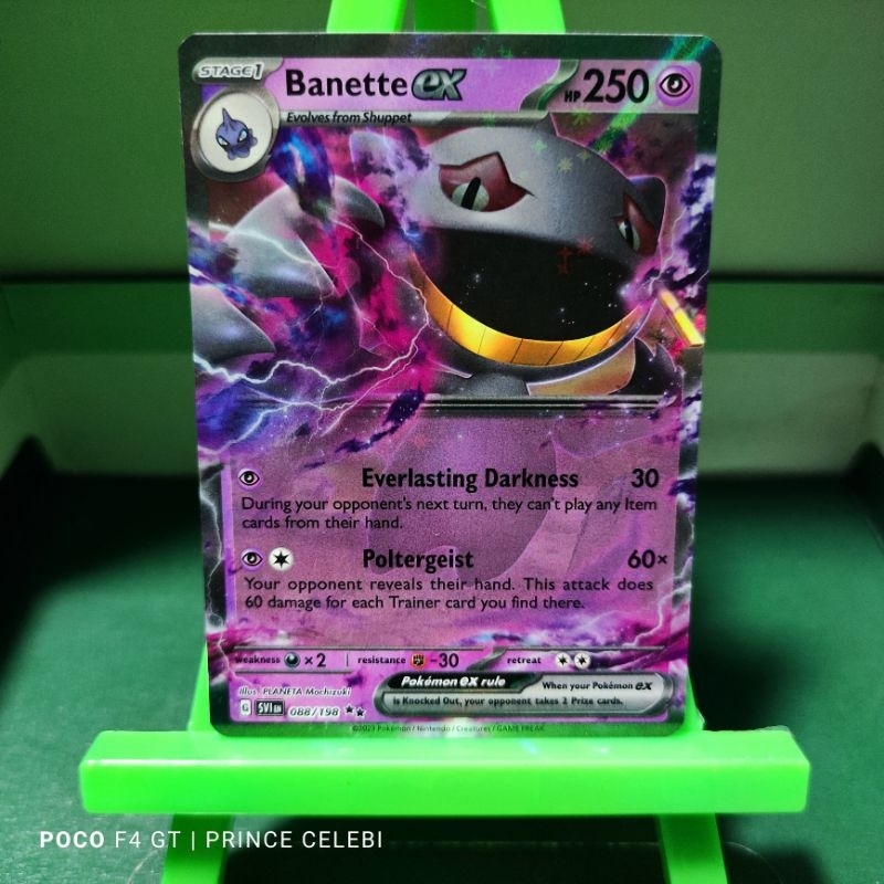 Pokemon TCG - Banette ex | Shopee Philippines