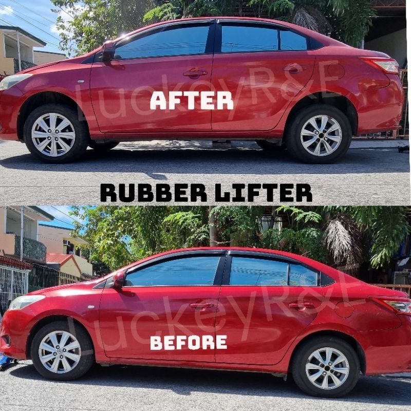 Rubber lifter for TOYOTA VIOS from GEN 1-4 Heavy duty | Shopee Philippines