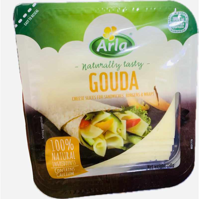 ARLA GOUDA SLICES 150G | Shopee Philippines