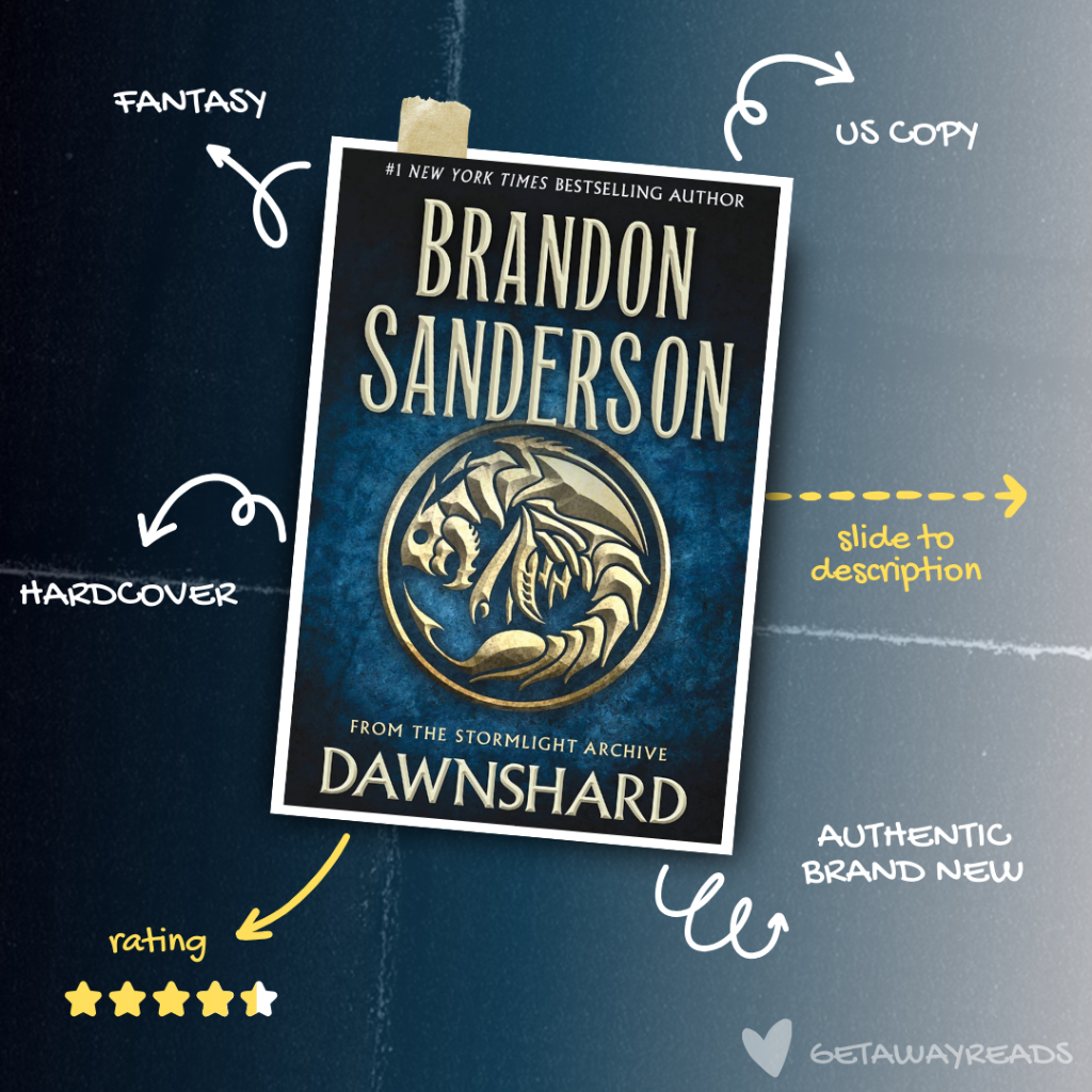 Dawnshard (The Stormlight Archive, 3.5) by Brandon Sanderson (Hardcover) | Shopee Philippines