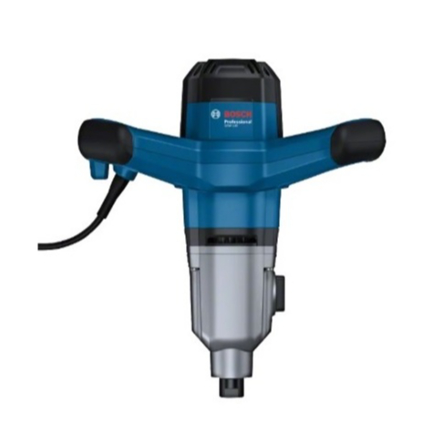 Bosch Electric Mixer 1400W GRW 140 2-Gear Stirring Mechanism for Cement ...