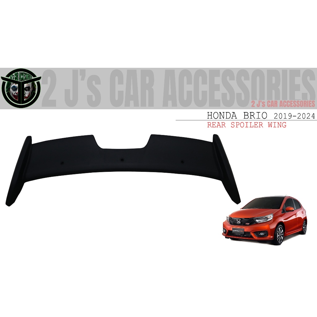 HONDA BRIO 2019 TO 2024 REAR SPOILER WING / RS URBANITE STYLE ROOF WING ...