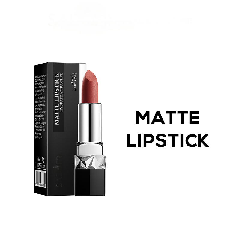 SD Matte lipstick is durable and not easy to fade lipstick 4g | Shopee ...