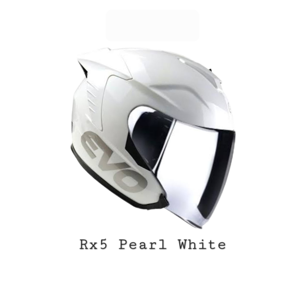 EVO RX-5 HALFFACE Helmet Dual visor with Free Clear Lens | Shopee ...