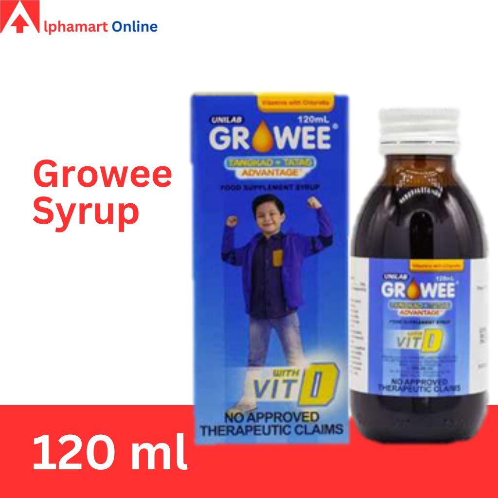 Growee Syrup 120ml | Pampatangkad na Vitamins | Para sa Healthy Kids ...