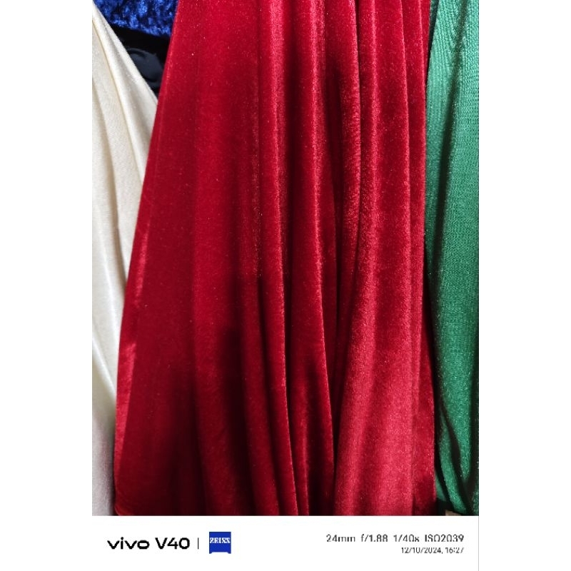 TELA MANILA Cotton Spandex per yard Fabric tela Cloth Stretchable ...