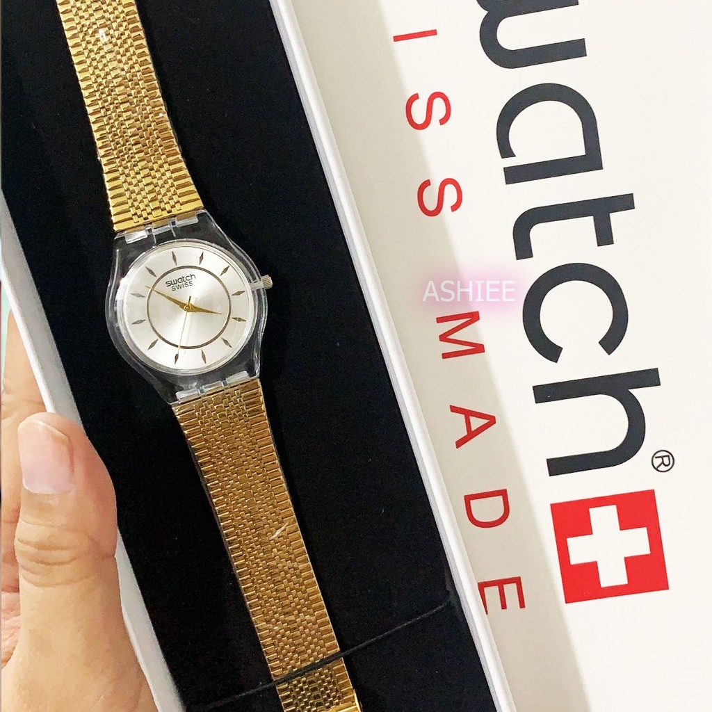 SWATCH Women And Men Watch Stainless Steel Quality Self Adjust Perfect ...