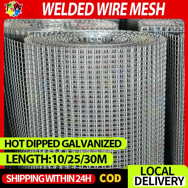 Hot Dipped Galvanized Welded Wire Mesh Lattice Farm Small Hole Steel ...