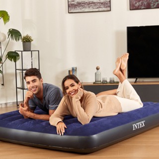 INTEX 64758 Inflatable Air Bed Mattress Dura-Beam Series Classic Downy ...