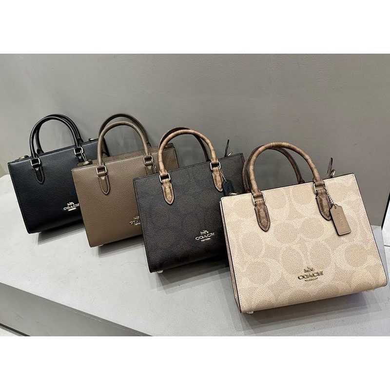 AUTHENTIC*C*OACH MAGGIE TOTE SMALL 24CM | Shopee Philippines
