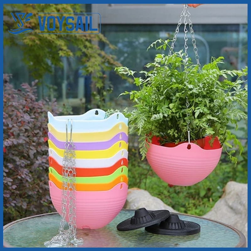 Hanging Flower Pot Gardening Pots Indoor And Outdoor Plants Basket High ...
