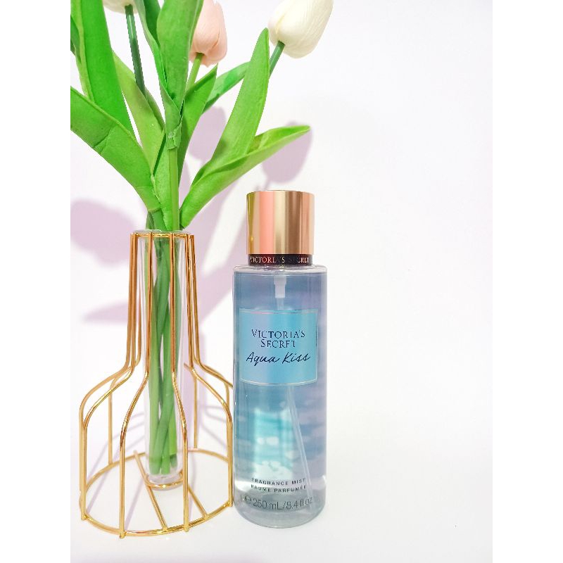 ORIGINAL VICTORIA'S SECRET AQUA KISS FRAGRANCE MIST 250ML | Shopee Philippines