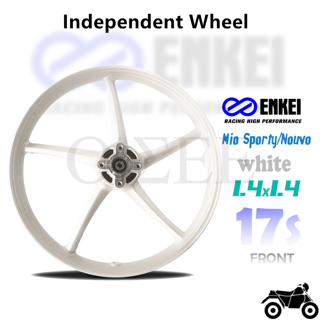 ENKEI MAGS 522 RACING 5 SPOKES Independent front wheel FOR MIO SPORTY ...