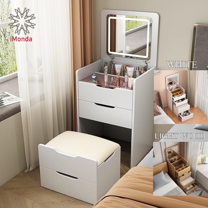 Make up Vanities Bedroom Dressing Table, Dressing Table Storage Cabinet ...