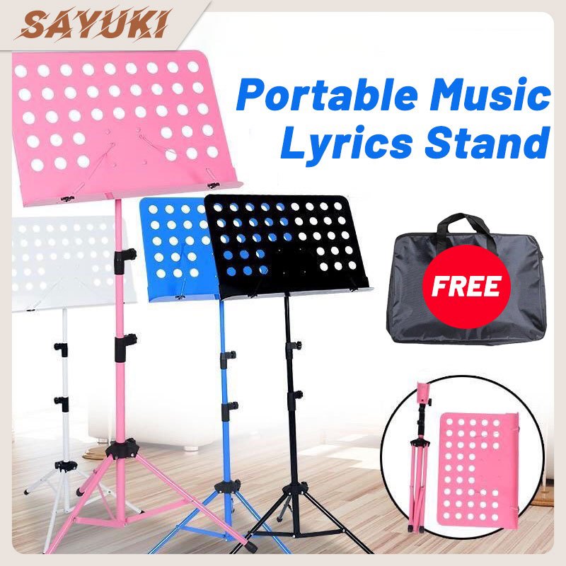 Portable Music Stand Lifting Guitar Lyrics Stand Heavy Duty Music ...