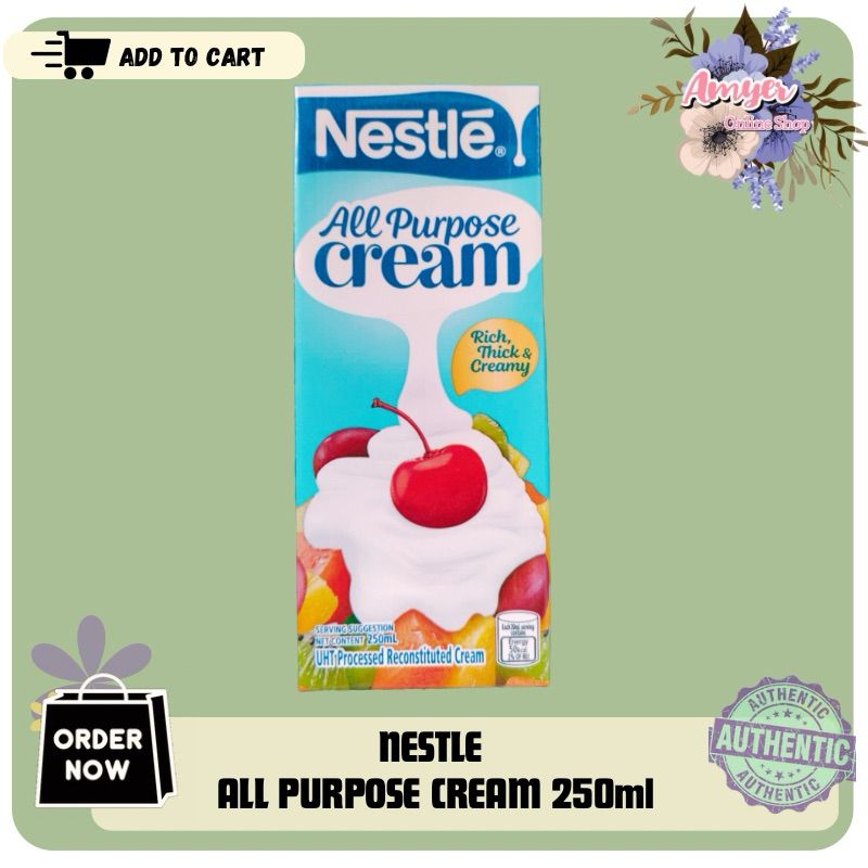 Nestle All Purpose Cream 250ml | Shopee Philippines