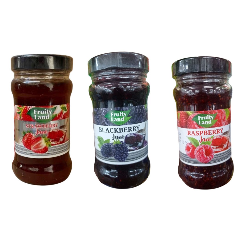 Enhanzo Fruity Land Berry Jam 35% fruits 360g | Shopee Philippines