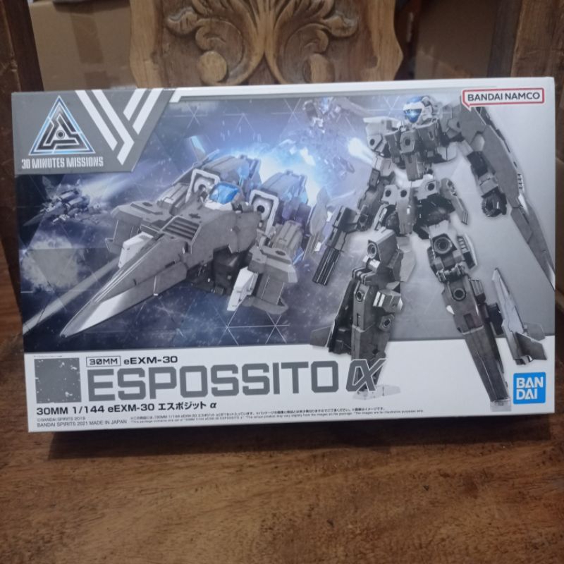 Bandai 30MM Espossito Gundam mecha robot model kit toys action figure ...