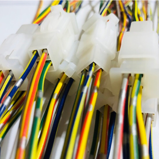 CDI 4 PIN MALE / FEMALE SOCKET SET HEAVY DUTY HIGH QUALITY JAPAN WIRE ...