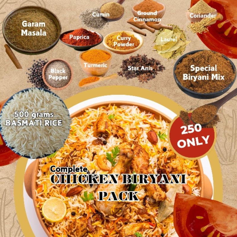 Special Chicken Biryani Pack | Shopee Philippines