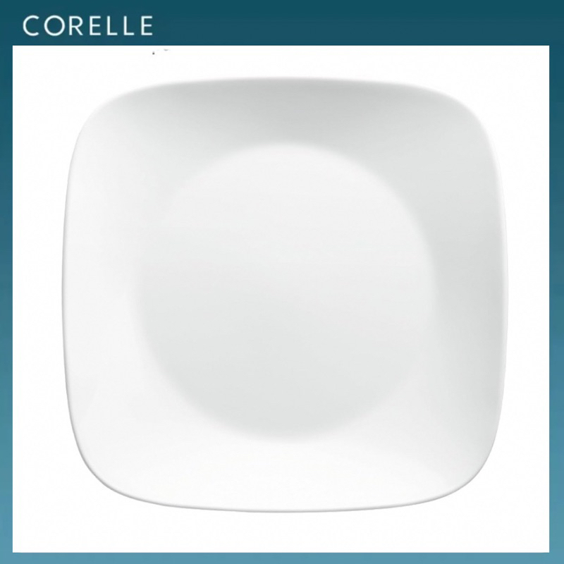 Corelle 9-inch Salad Plate Frost White Square One (1) Piece | Shopee ...