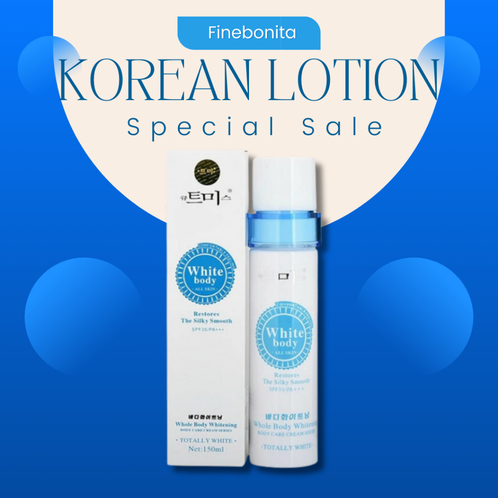 White Body Korean Lotion SPF35 PA+++ | Instant Whitening Lotion ...