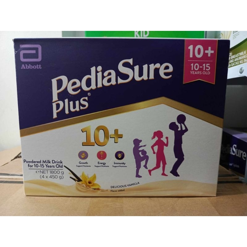 Pediasure Plus Milk Vanilla 10+ (2026 expiry) | Shopee Philippines