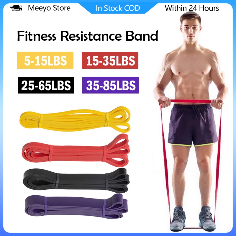 Resistance Band Set Workout Pull Up Exercise Loops Latex Elastic Bands ...
