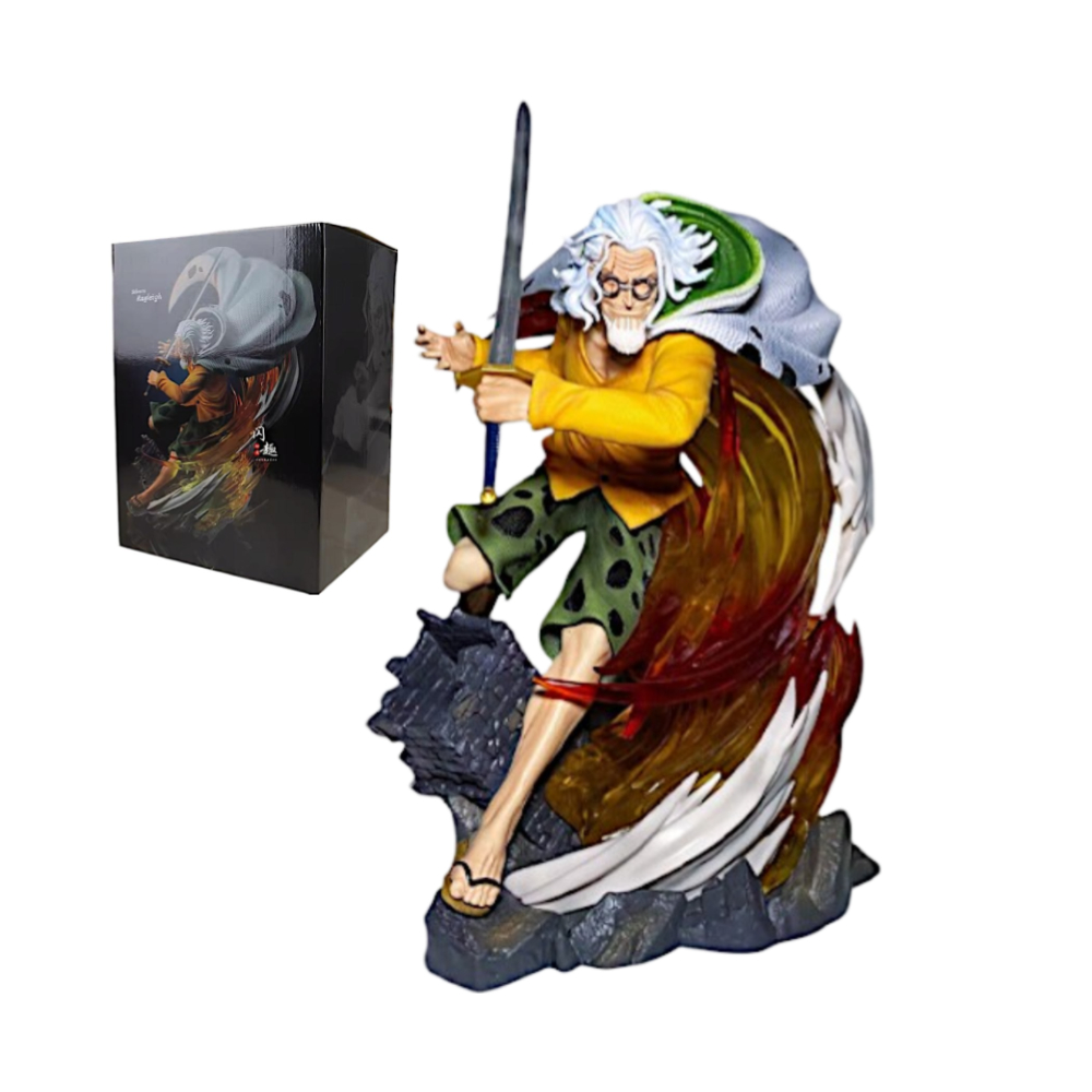 One Piece: Hades Silver Rayleigh Action Figure Toy (30 cm High ...