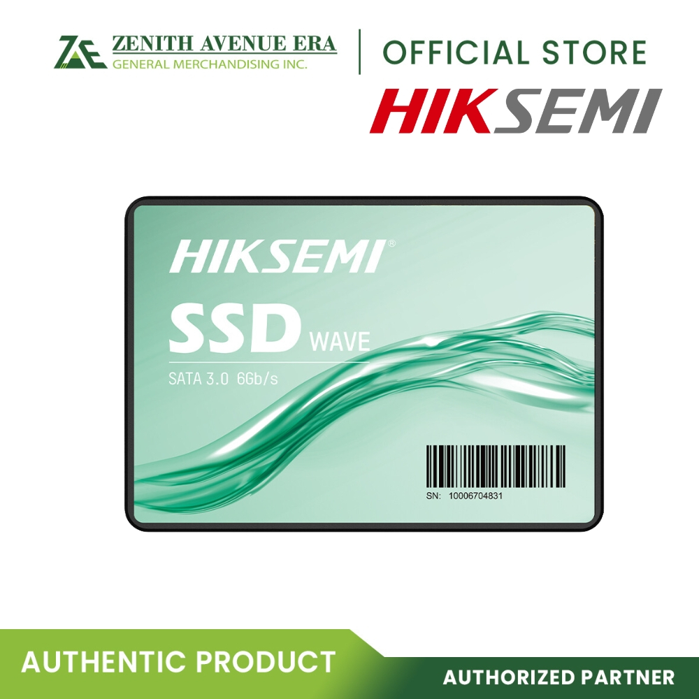 Hiksemi HS-SSD-WAVE(S) 512GB/256GB 2.5" Sata III TLC NAND SSD | Shopee ...