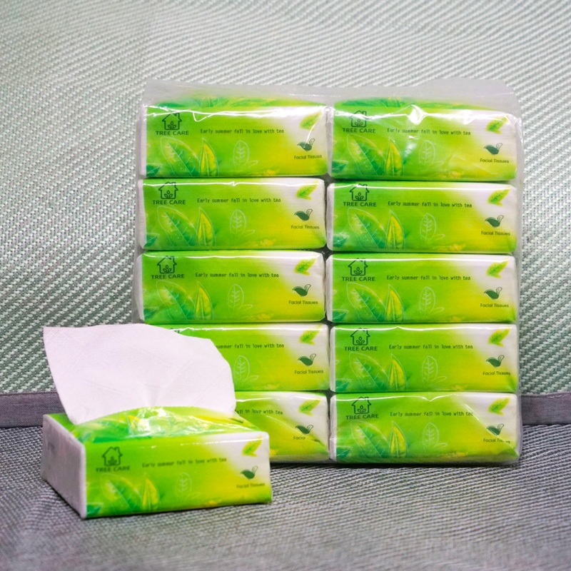 10/20/30 Packs Tissue Facial Organic Green Tea Tissue Paper Car Toilet ...