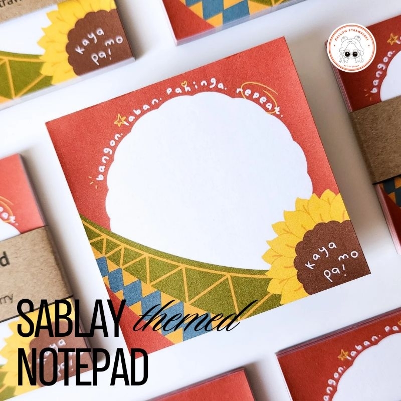 Sablay themed Notepad | Shopee Philippines