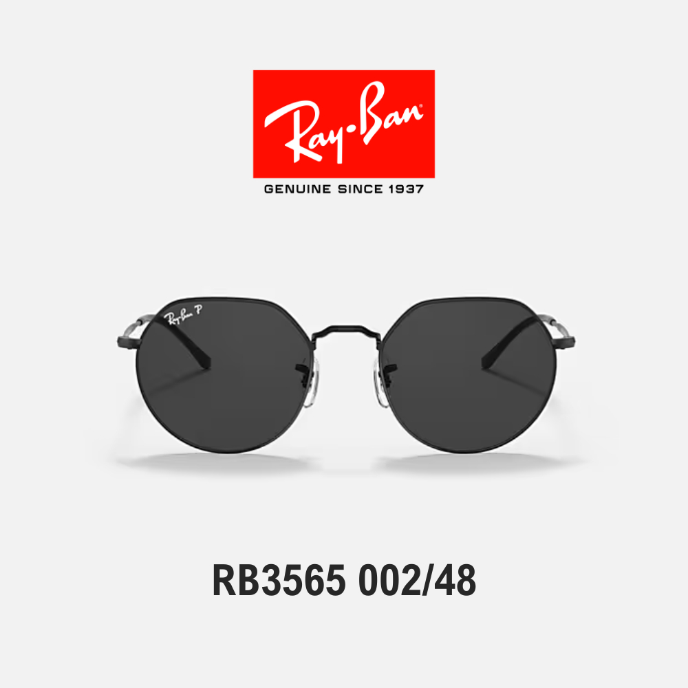 Ray-Ban Jack Polarized - RB3565 002/48 - Sunglasses | Shopee Philippines
