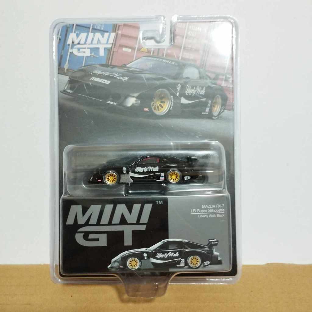 Mini GT #785 Mazda RX-7 LB-Super Silhouette (Liberty Walk Black ...