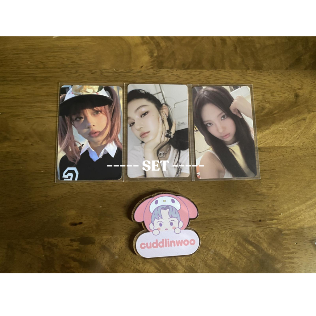 [SET] NEWJEANS - GET UP OFFICIAL ALBUM WEVERSE PHOTOCARDS / HANNI ...