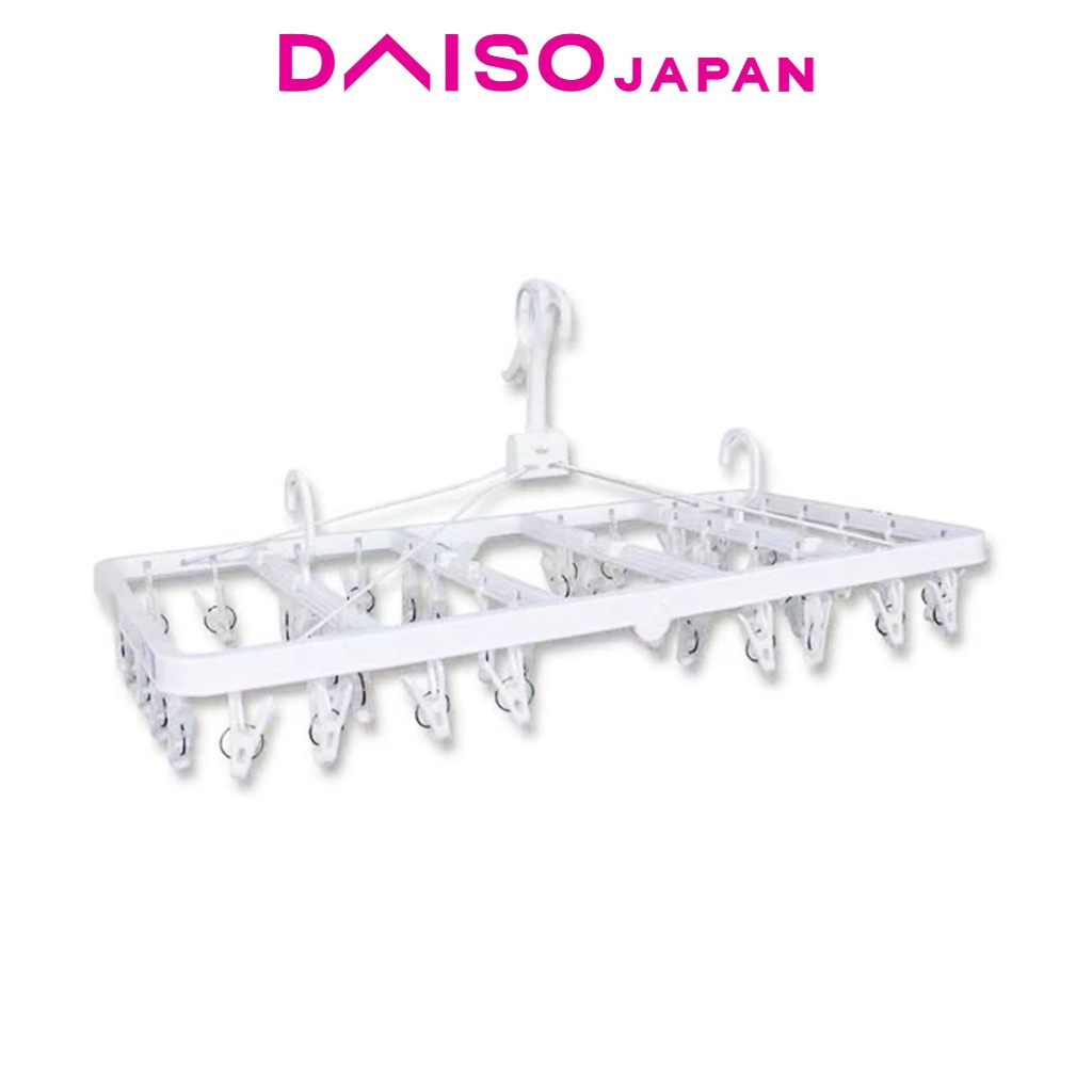 Daiso Clothespin Hanger for Low Laundry Pole | Shopee Philippines