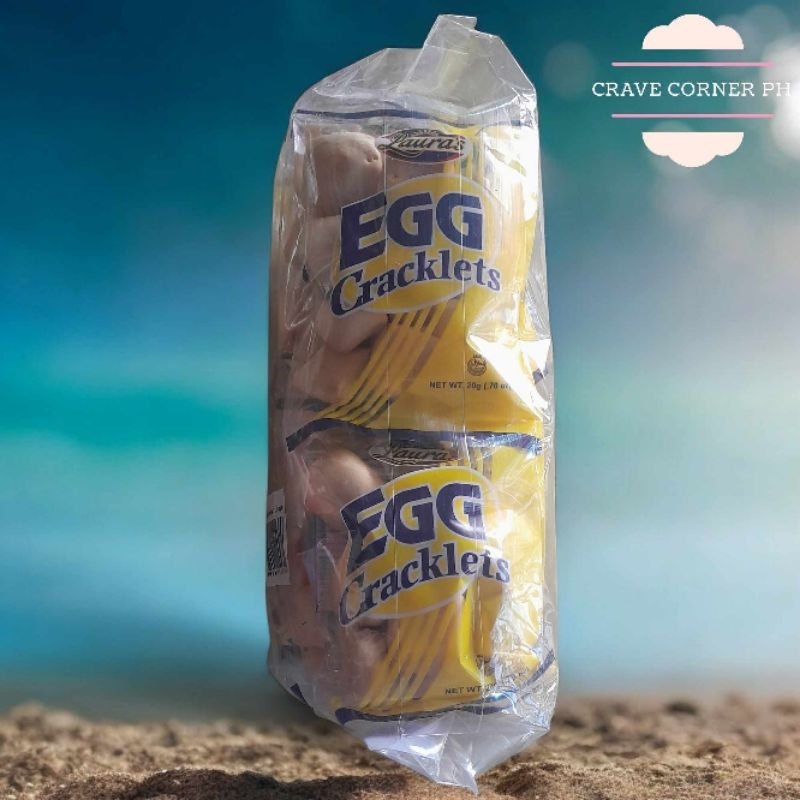 EGG CRACKLETS BAG (LAURA'S) 20g×10pack - pasalubong | Shopee Philippines