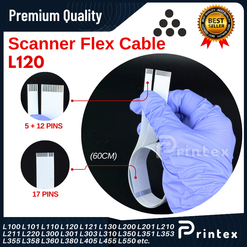 Scanner Flex Cable for Epson L210 L220 L360 L565 XP-102 etc. | Shopee ...