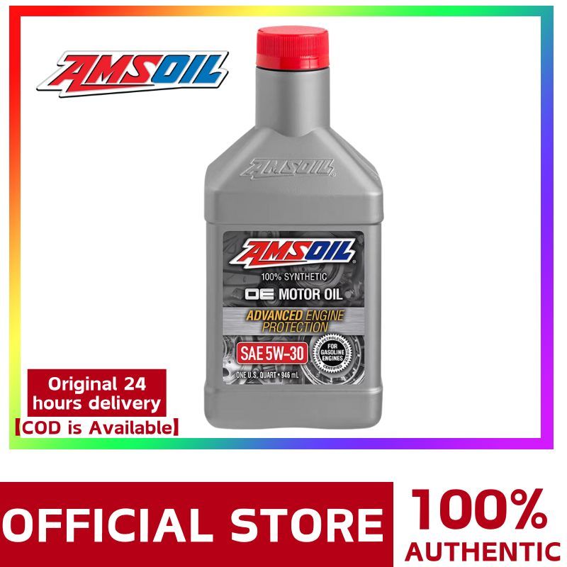 AMSOIL OE 5W-30 SYNTHETIC ADVANCED ENGINE PROTECTION MOTOR OIL 946ml ...