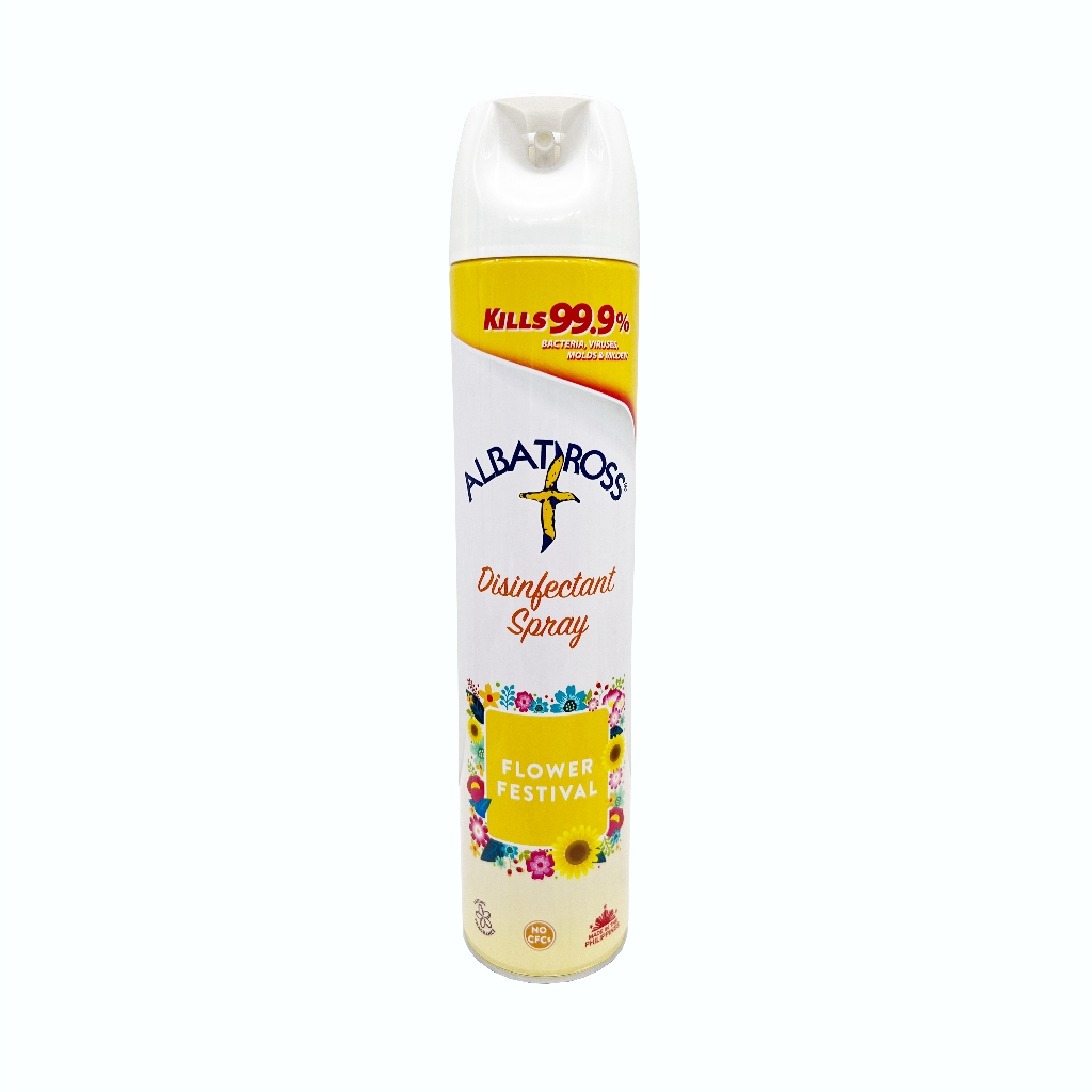 Albatross Disinfectant Spray Flower Festival 510g | Shopee Philippines