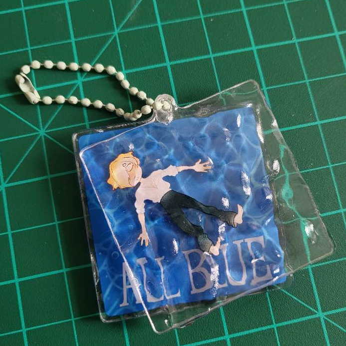 ONE PIECE ALL BLUE SANJI RIPPLE KEYCHAIN | Shopee Philippines