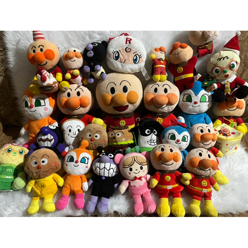 Anpanman and Friends Authentic Japan Plush | Shopee Philippines
