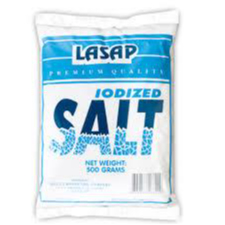Lasap Iodized Salt 500g | Shopee Philippines