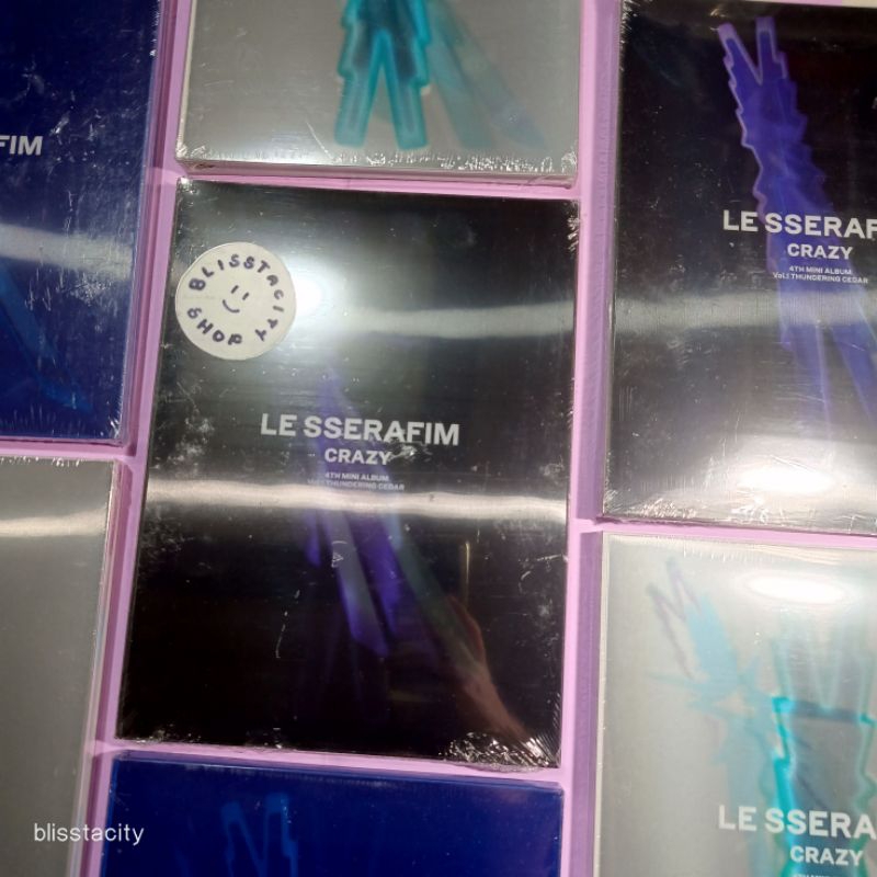 SEALED | LE SSERAFIM CRAZY 4TH MINI ALBUM | LSRFM | Shopee Philippines