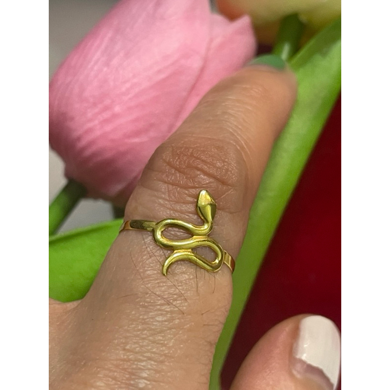 Snake Design Lucky Ring | Shopee Philippines